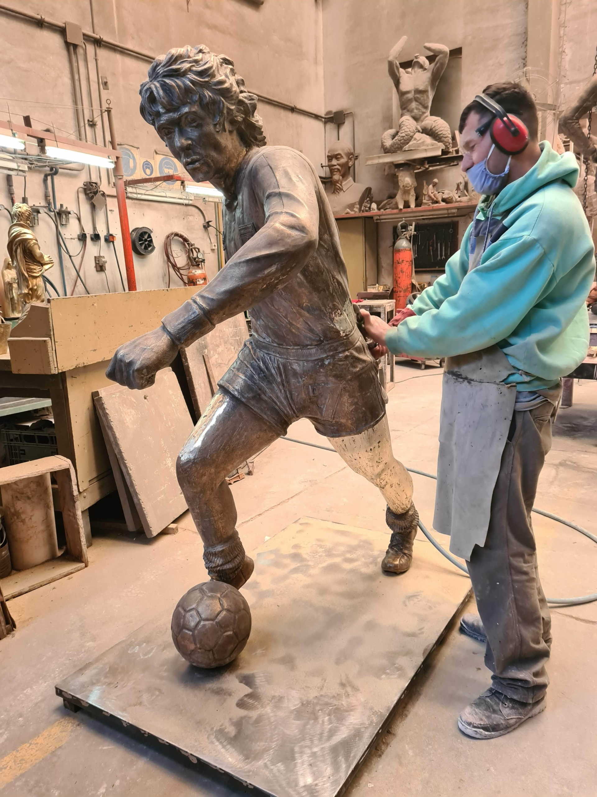 Homenaje a Chango Cárdenas, René Houseman y Luis Galván – Arte Villalba